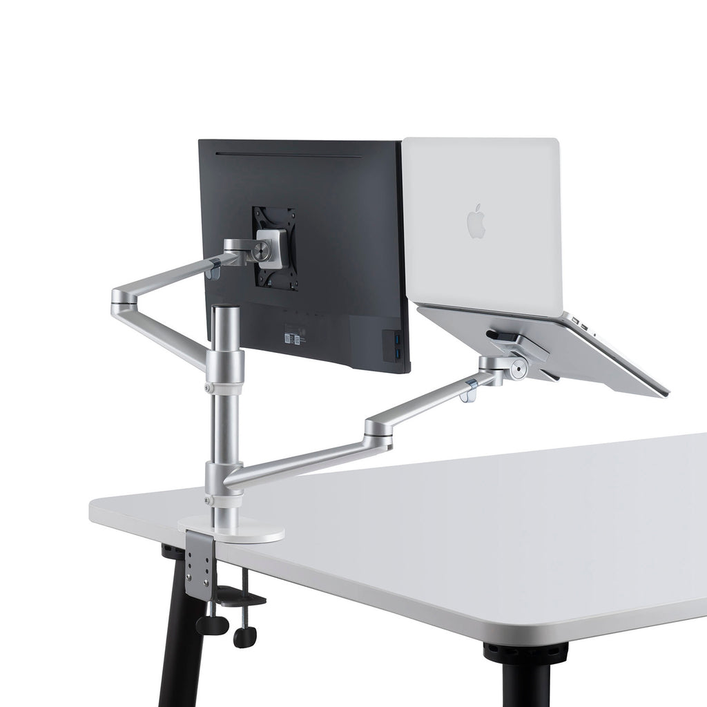 ThingyClub® Adjustable Aluminium Universal Laptop & Monitor Desk Mount ...